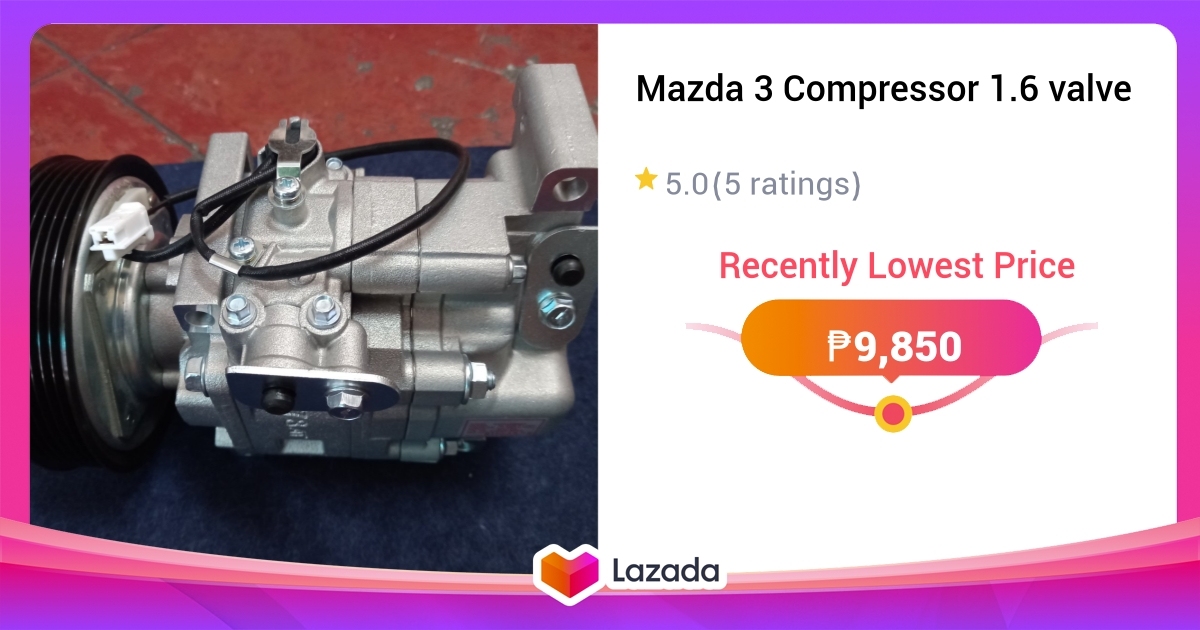 Mazda 3 Compressor 1.6 valve
