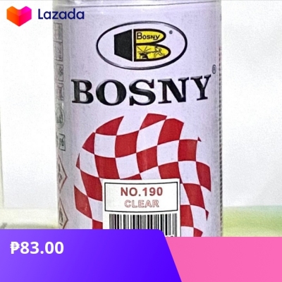 Bosny Spray Paint Clear