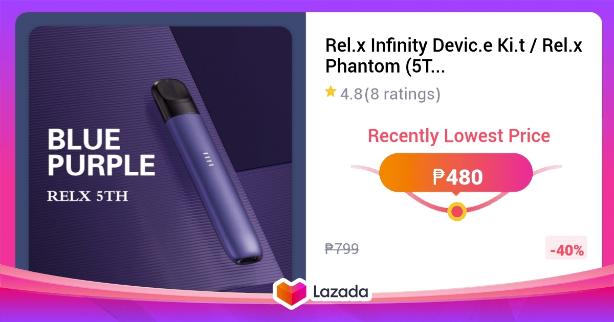 Rel.x Infinity Devic.e Ki.t / Rel.x Phantom (5TH GEN) Device Compatible ...