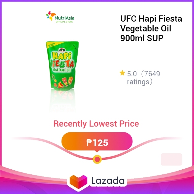 UFC Hapi Fiesta Vegetable Oil 900ml SUP