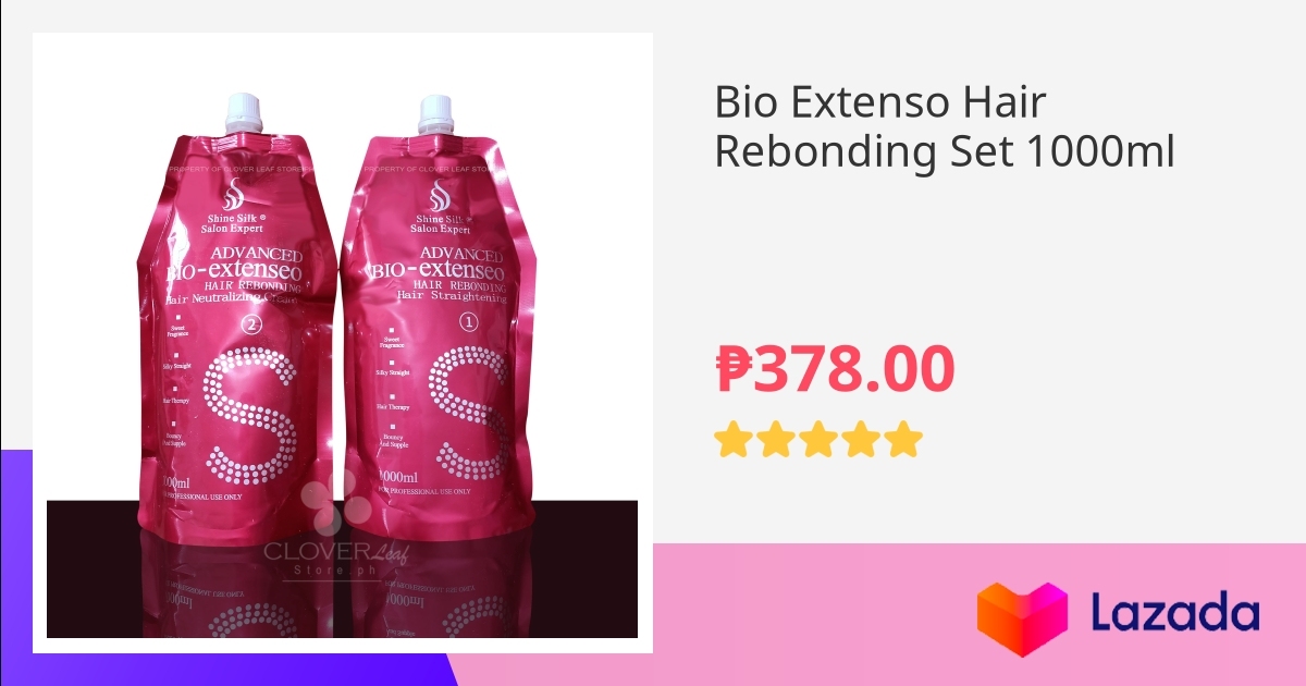 Bio Extenso Hair Rebonding Set 1000ml