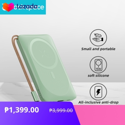 Rock Space P89 Magnetic Wireless Powerbank PD20W Fast Charging 10000mAh ...