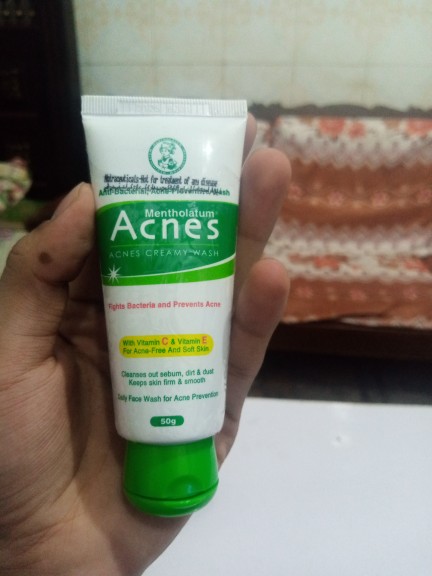 Mentholatum Acnes Creamy Wash 50G Daraz.pk