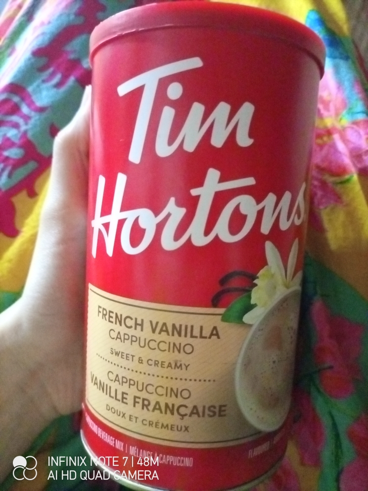 French Vanilla Cappuccino Tim Hortons