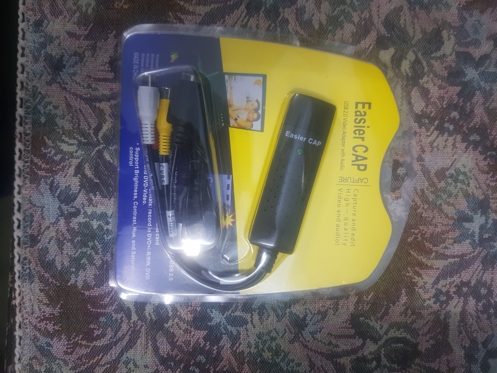 Easier Cap Record Vcr Vhs Video To Pc Av Svideo Dvd Usb 2