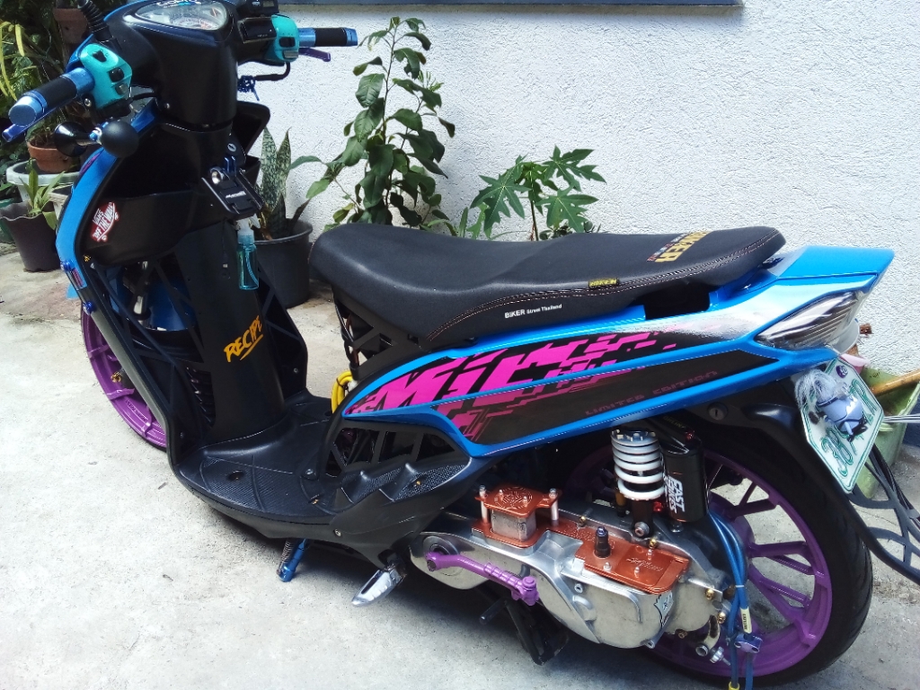 Blue Mio Sporty Set Up