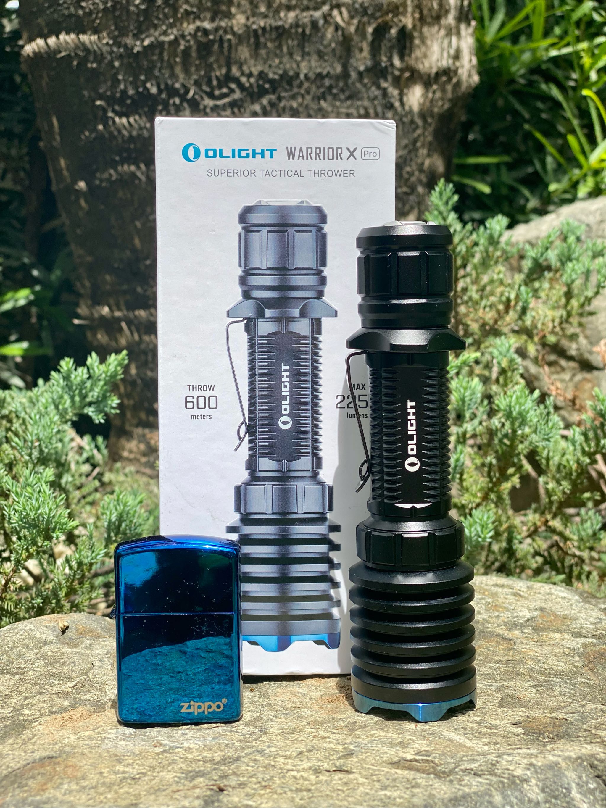 Olight Warrior X Pro Black Rechargeable Tactical Flashlight 2100 Lm ...