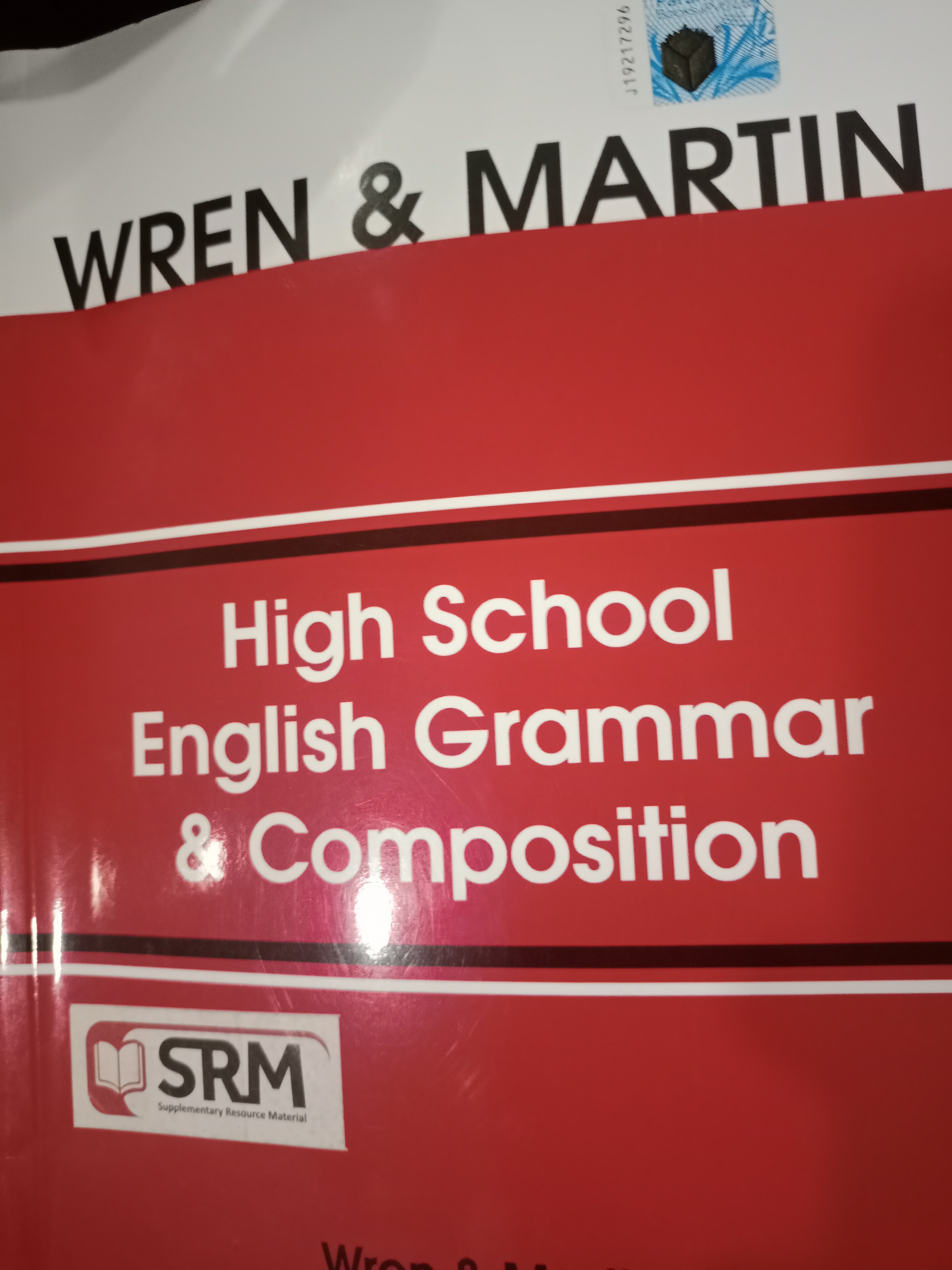 English Grammar Full Version Pdf By Wren And Martin Paramount Books