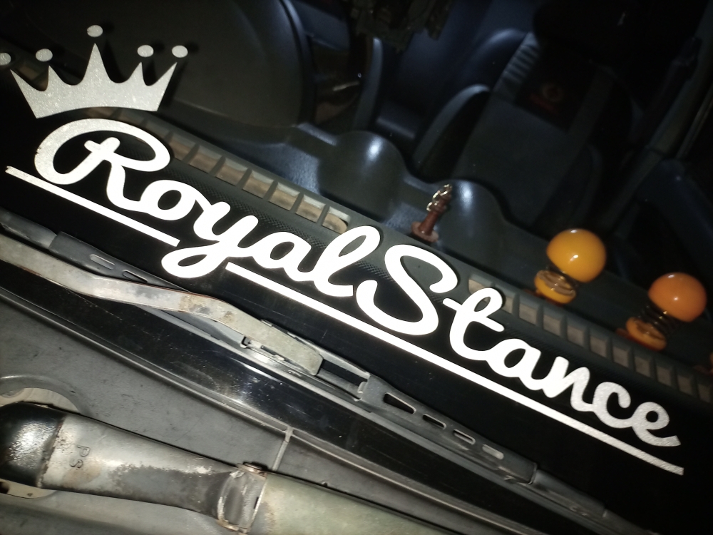 Royal Stance Sticker