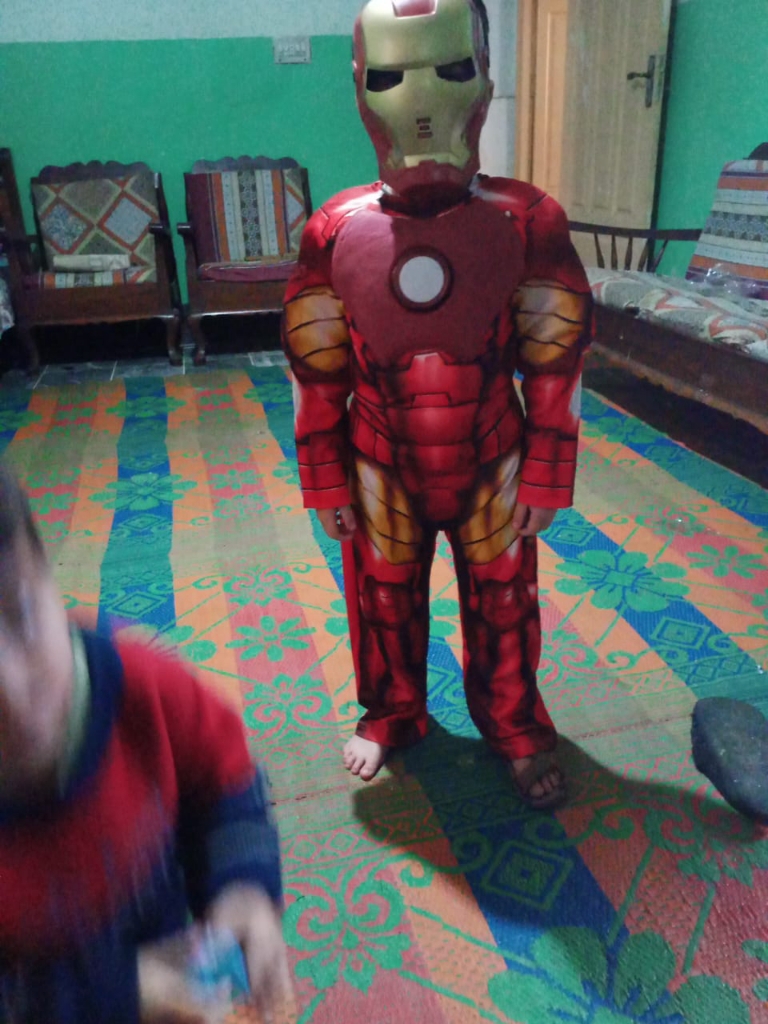 Homemade Iron Man Costume Kids