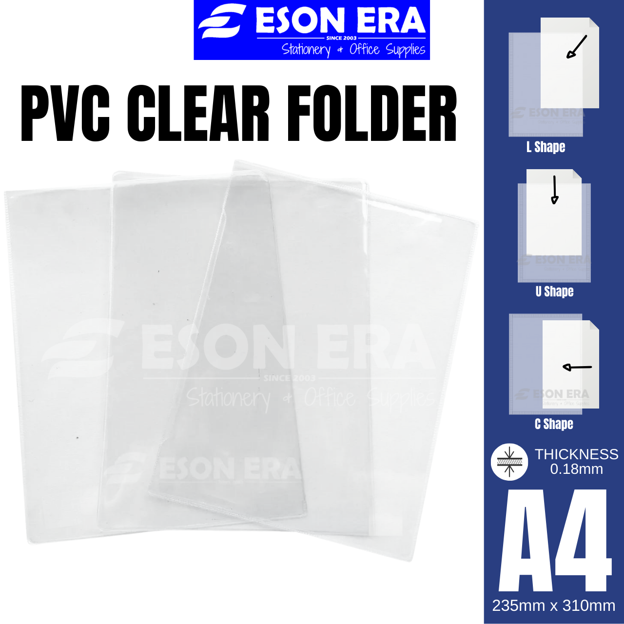 Shop Pvc Clear Folder online - Jun 2024 | Lazada.com.my