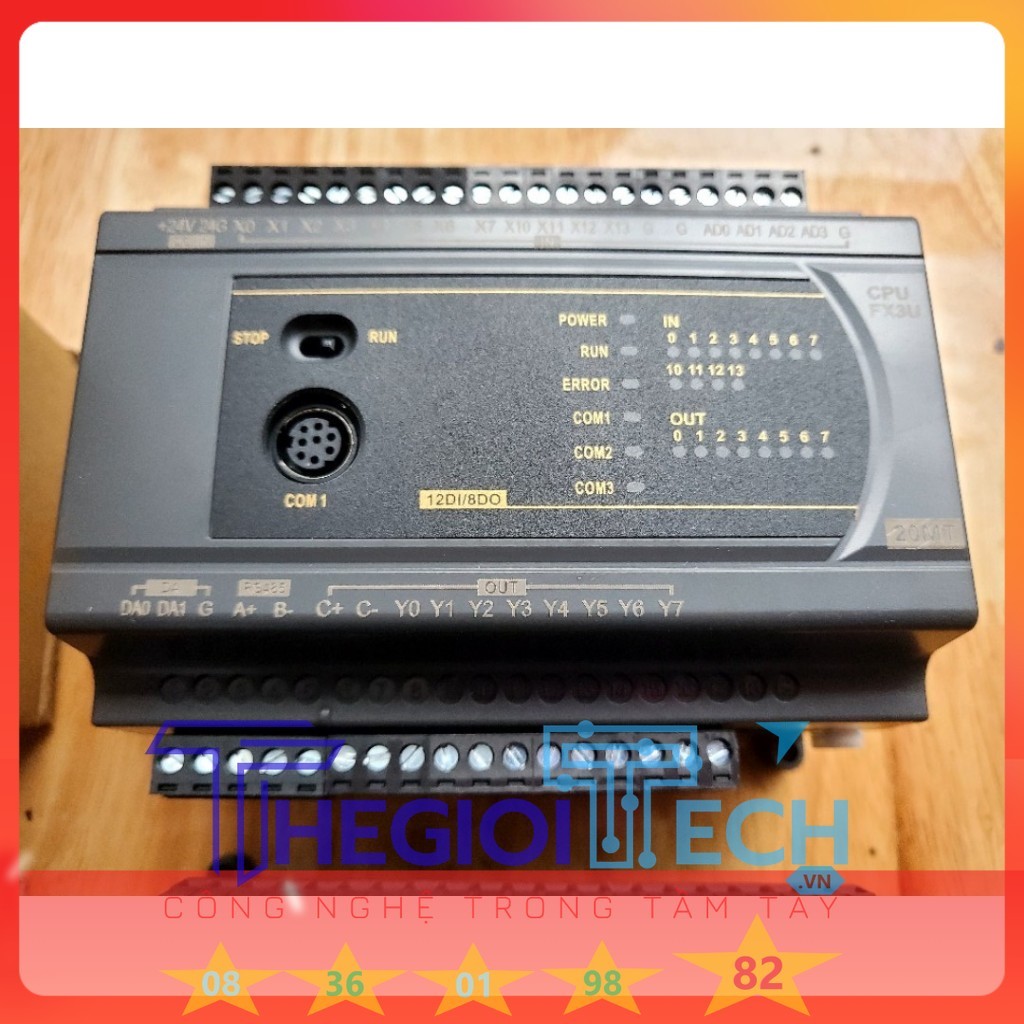 Bộ lập trình PLC LK3U FX3U 14 16 20 24 30 32MT 32MR 48 64 MT MR MRT AD ...