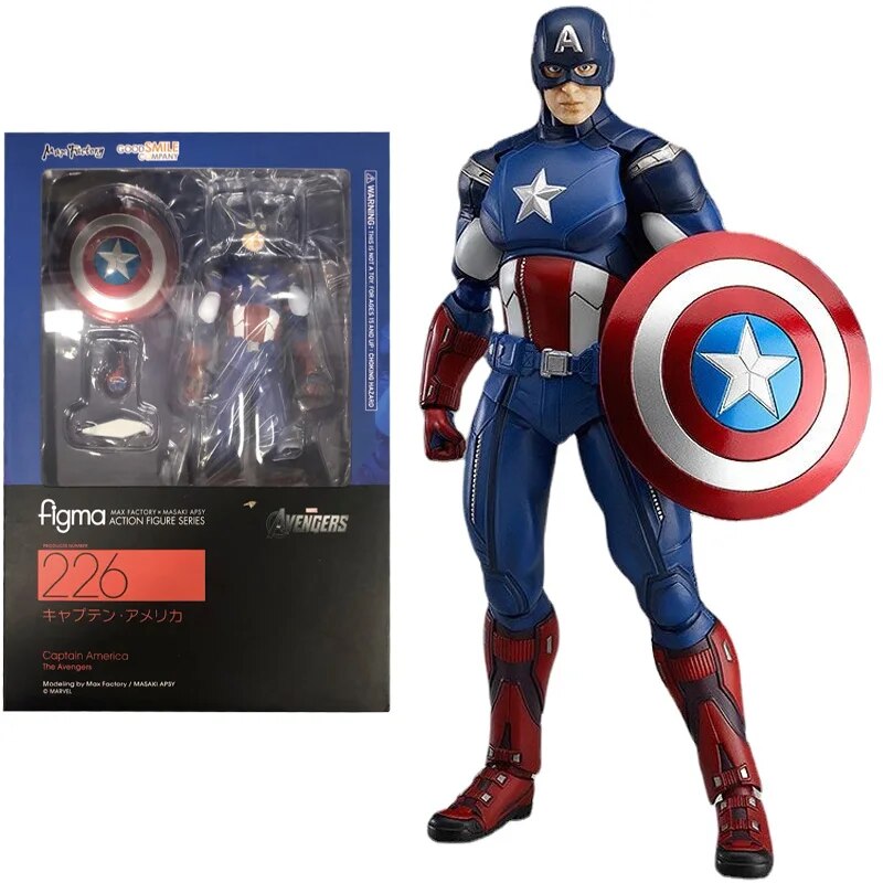 Figma Vingadores Figma 217 Iron Man Mark 7 From Avengers Marvel Max