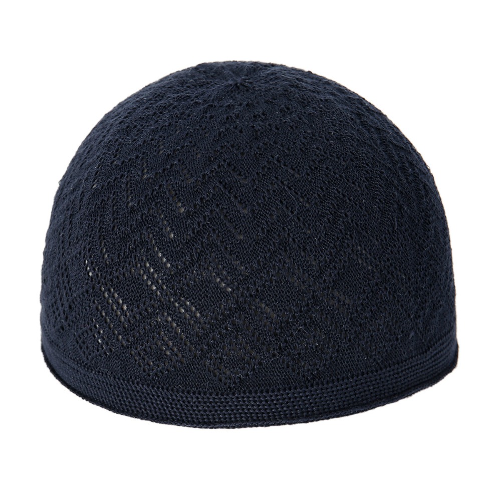 5210A Breathable Men Prayer Hats Solid Color Unisex Knitted Beanie Cap ...