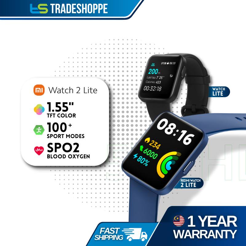 Xiaomi Redmi Watch 2 Lite Price in Malaysia & Specs - RM189 | TechNave