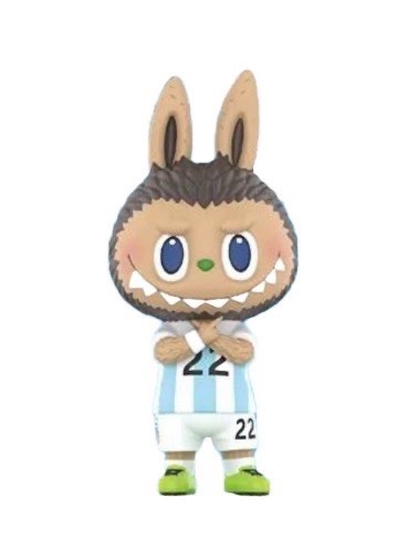 ฟิกเกอร์ Pop Mart LABUBU Argentina World Cup Messi Playing Football ของ ...