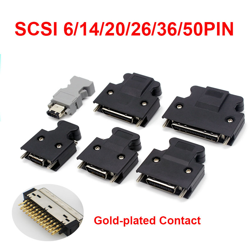 Đầu Nối SCSI Connector MDR 20P | tùy chọn khác: 14 20 26 36 50 Pin MDR ...