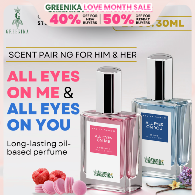 [ 2PCS PERFUME FOR HIM & FOR HER ]AROMA DE GREENIKA Long Lasting Couple ...