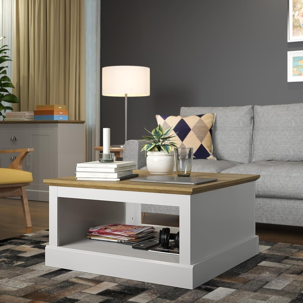 Synergy House Sufy Minimalist Square Coffee Table | Synergy House ...