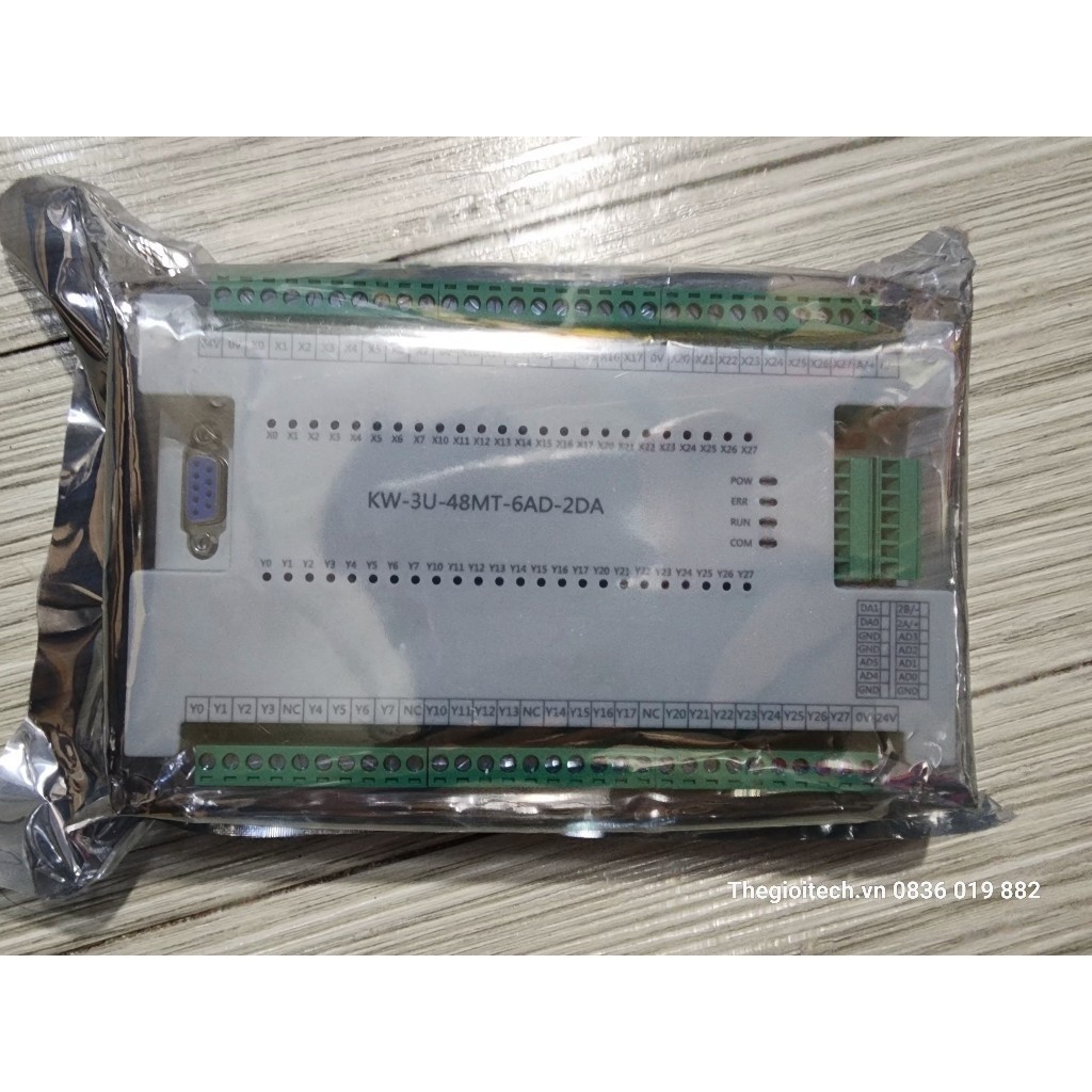 Bộ lập trình PLC LK3U FX3U 14 16 20 24 30 32MT 32MR 48 64 MT MR MRT AD2DA phát xung 4/8 TRỤC RTC ...