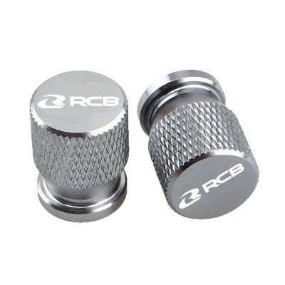 Racing Boy 1 Pair Motorcycle Tire Valve Cap Pito Zinc Alloy for Yamaha ...