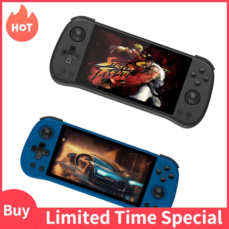 X55 Handheld Game Console 5.5-Inch Screen 4000mAh Rechargeable Battery ...