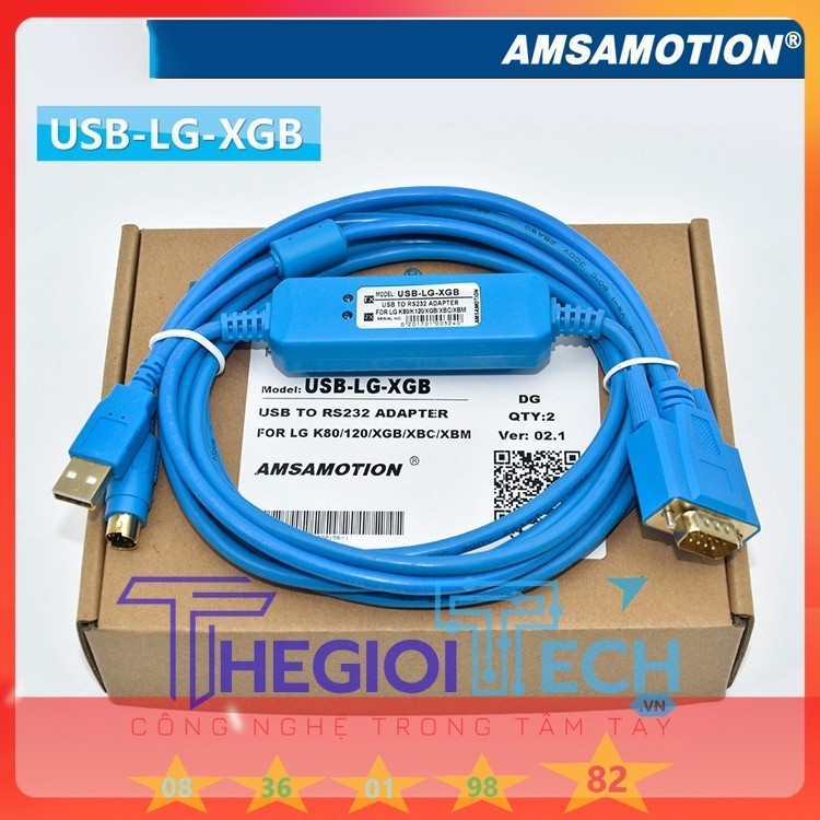 Cáp lập trình, nạp chương trình USB-LG-XGB - USB-LG-XGB