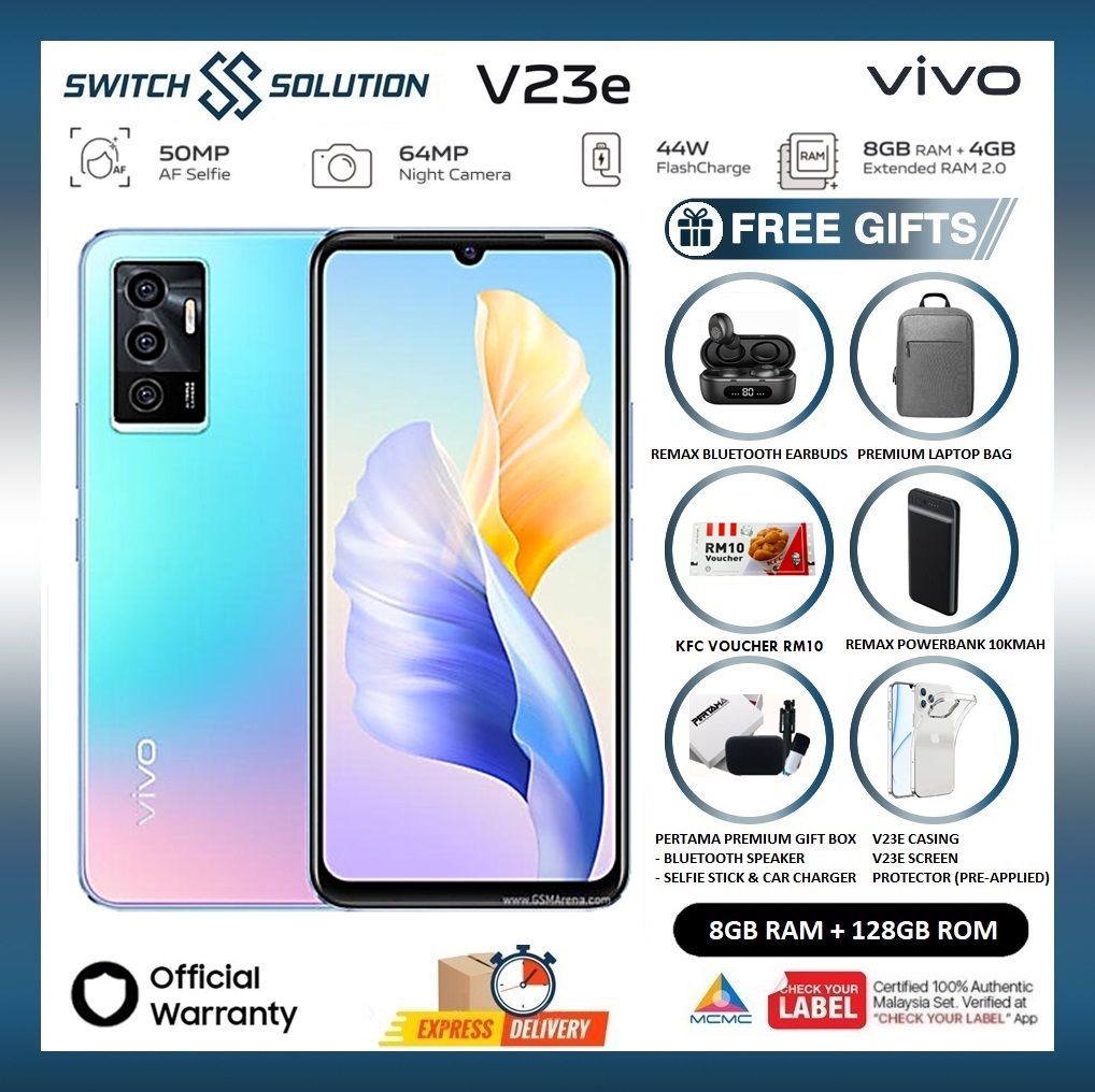 vivo v23e Price in Malaysia & Specs - RM1069 | TechNave