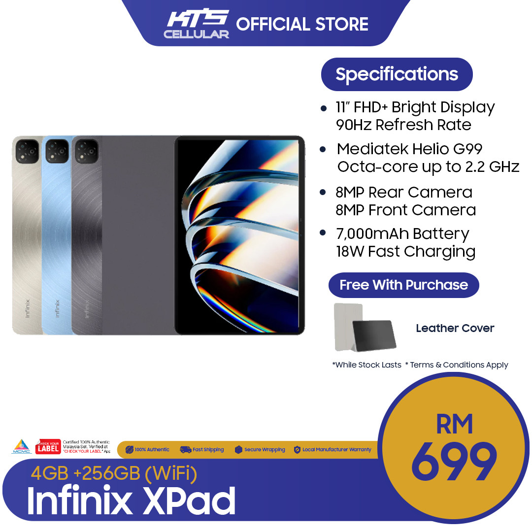 Infinix XPAD Price in Malaysia & Specs - RM699 | TechNave