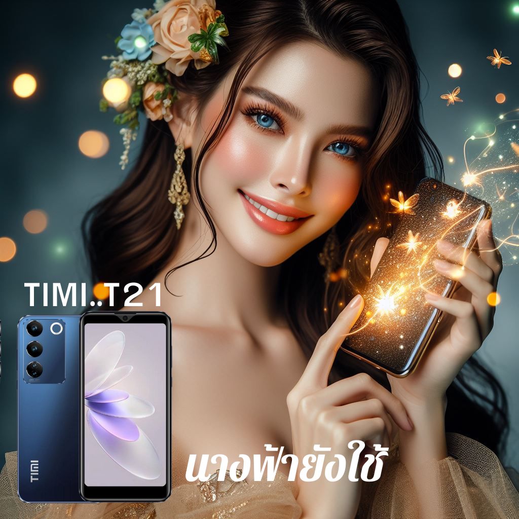 TIMI T29 (6+128GB) โทรศัพท์มือถือ Android 13 จอใหญ่ 6.92 นิ้ว (เล่นได้ 2 หน้าจอ) แบตเตอรี่ ...