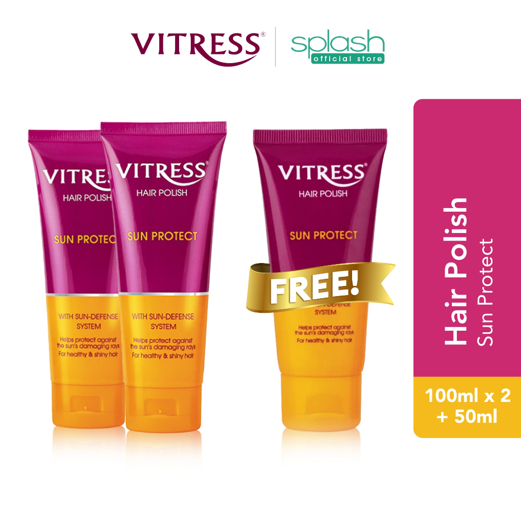 BUY 2 GET 1 Vitress Hair Polish Sun Protect 100ml + FREE Hair Polish ...