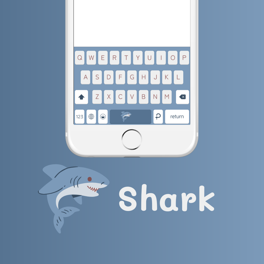 Shark Keyboard Theme⎮(E-Voucher) for Pastel Keyboard App ราคาถูก 69 บาท ...