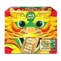 Milo UHT Chocolate Malt Packet Drink 2x24x200ML UHT Milk [CNY Pack]