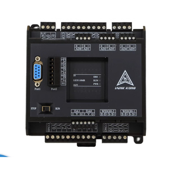 Bộ lập trình PLC LK3U FX3U 14 16 20 24 30 32MT 32MR 48 64 MT MR MRT AD2DA phát xung 4/8 TRỤC RTC ...