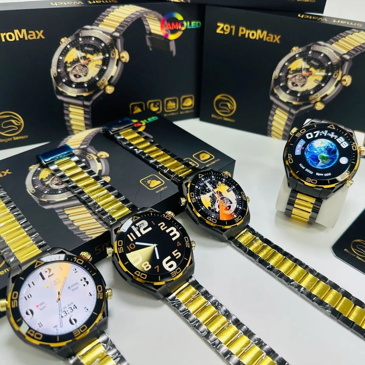 🎁 Original Product + FREE Shipping 🎁 Z91 Pro Max Round Business Smart ...