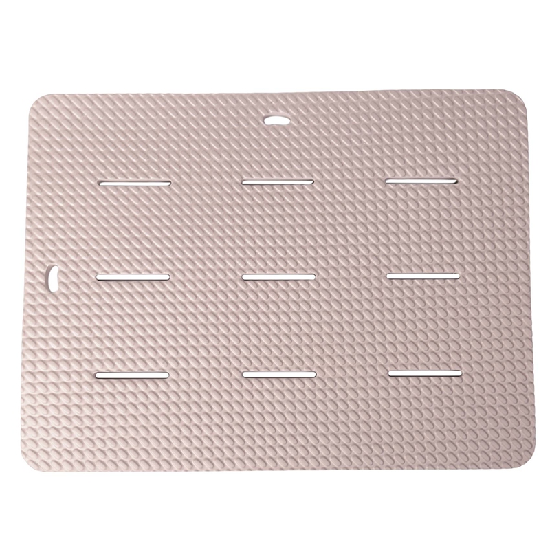 Bathroom Anti Slip Mat Shower Anti Fall Floor Mat Plastic Rectangle ...