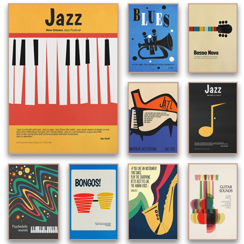 Modern Jazz Poster