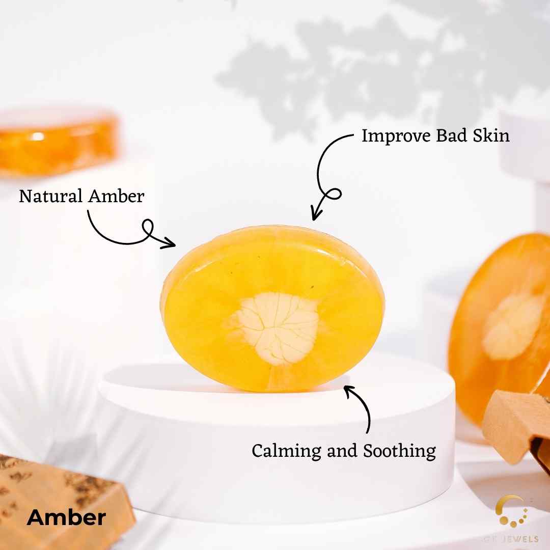 Natural Pure Amber Soap - Amber Gemstones - GK Jewels Official Store ...
