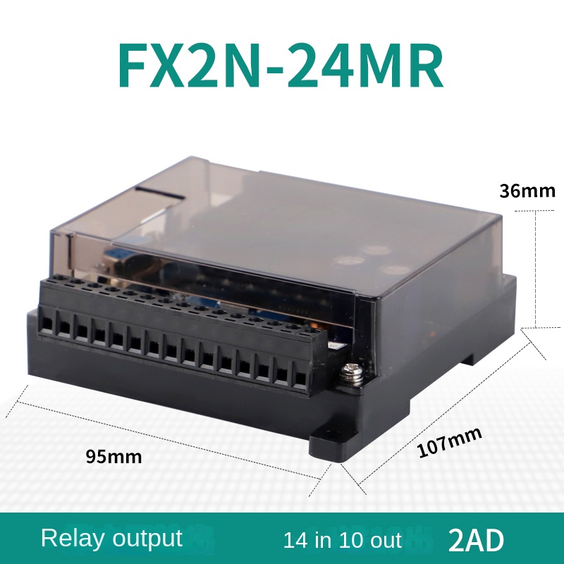 [FX2N] PLC5 FX2N-24MR 12 input 10 output relay 2ad | Tùy chọn FX2N-10 ...