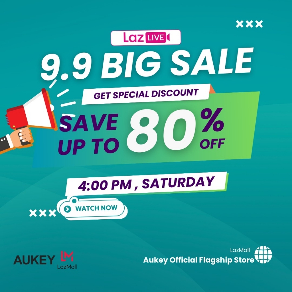 CATCH US LIVE! 9.9 SALE!