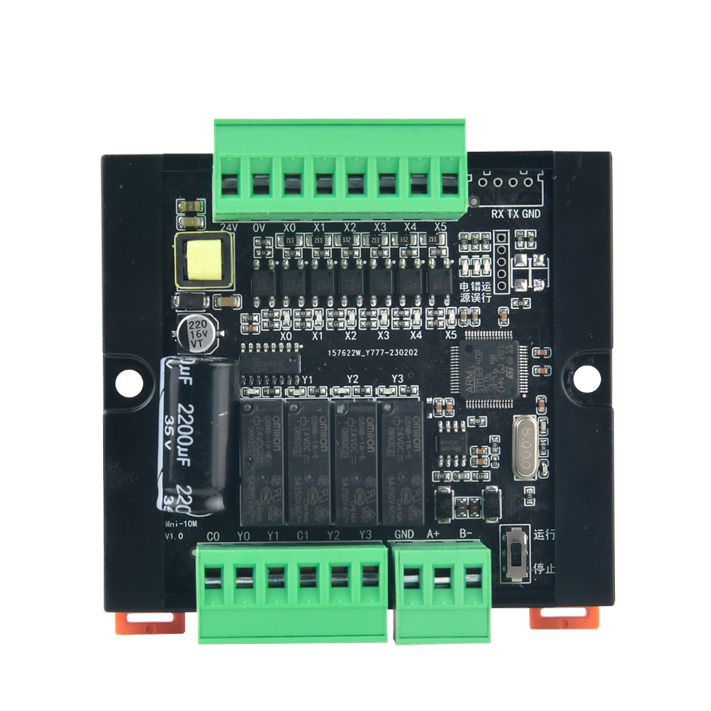 Board Mạch Lập Trình PLC LJ MINI FX2N-10MR 6 input 4 output relay ...