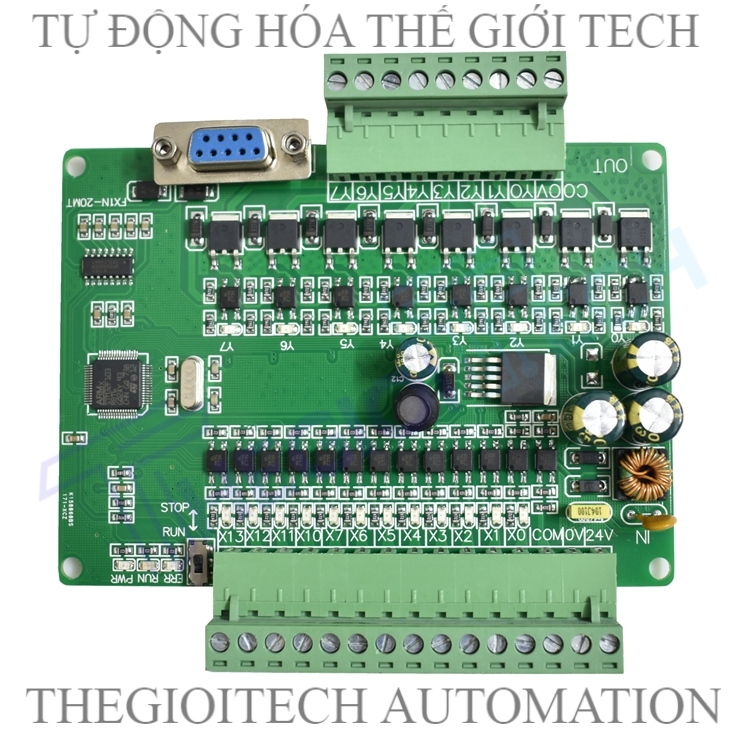 Board Mạch Lập Trình PLC JX FX1N 20MT: 12 Input 8 Output Transistor ...