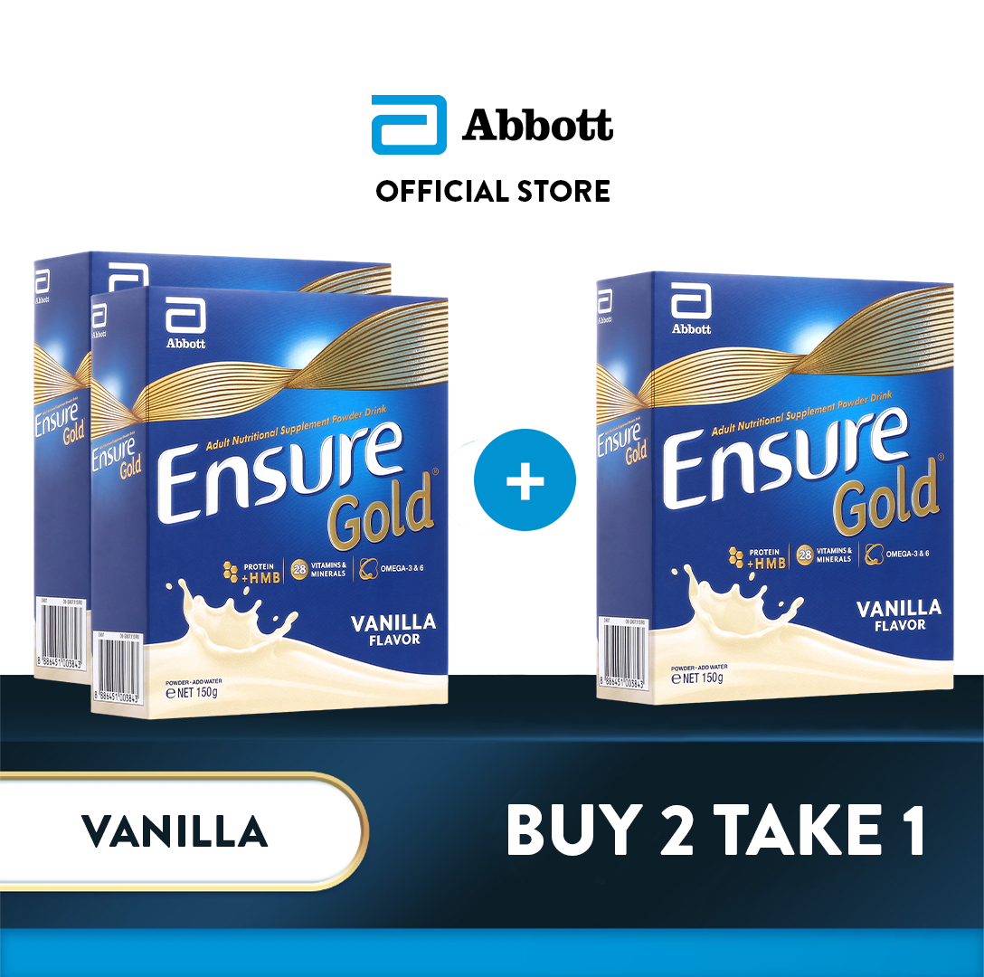 Buy 2 Take 1 Ensure Gold HMB Vanilla 150g