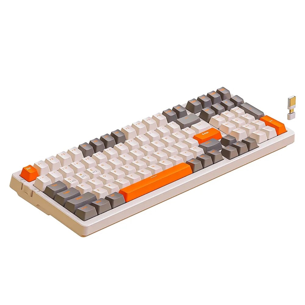 Hardy9 K96 Gaming Mechanical Keyboard 100keys Red Switch Hotswap Dual ...