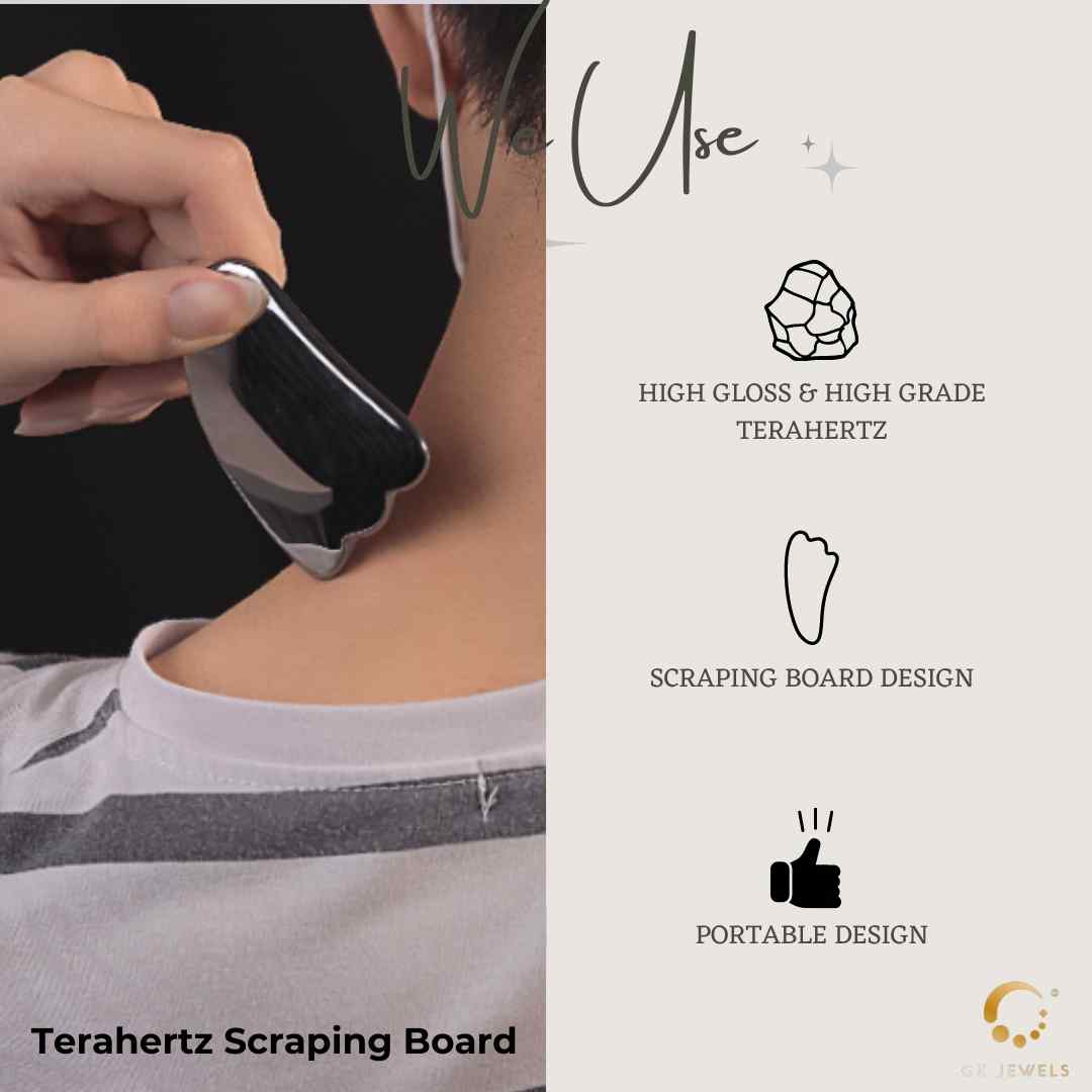 Natural Crystal Terahertz Scraping Board - Terahertz Gemstones - GK ...