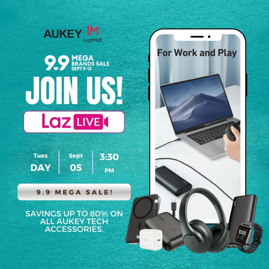 CATCH US LIVE! 9.9 SALE!