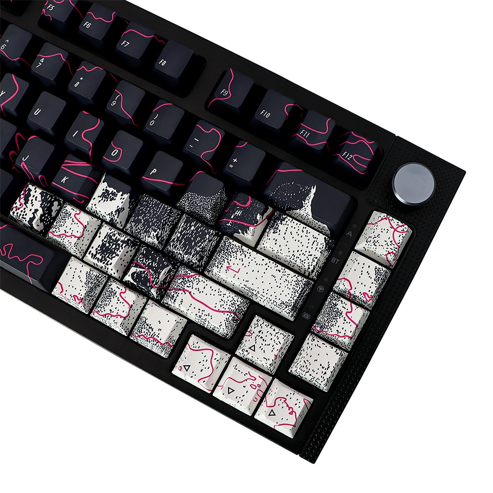 Graffiti Keycap Set Cherry Profile Pbt Keycaps For Mx Switch Logitech ...