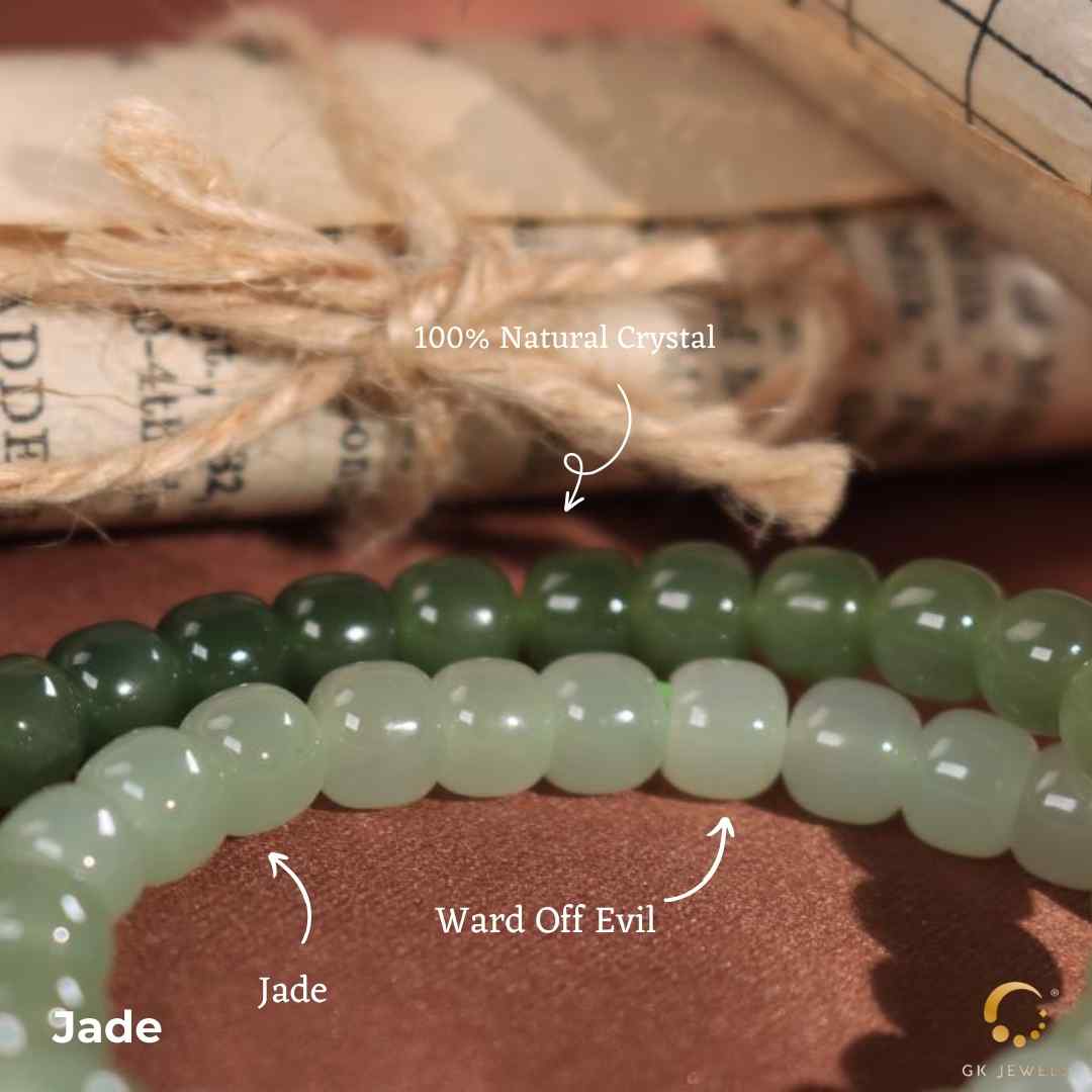 Jade Gradient Color Bracelet - Jade Gemstones - GK Jewels Official ...