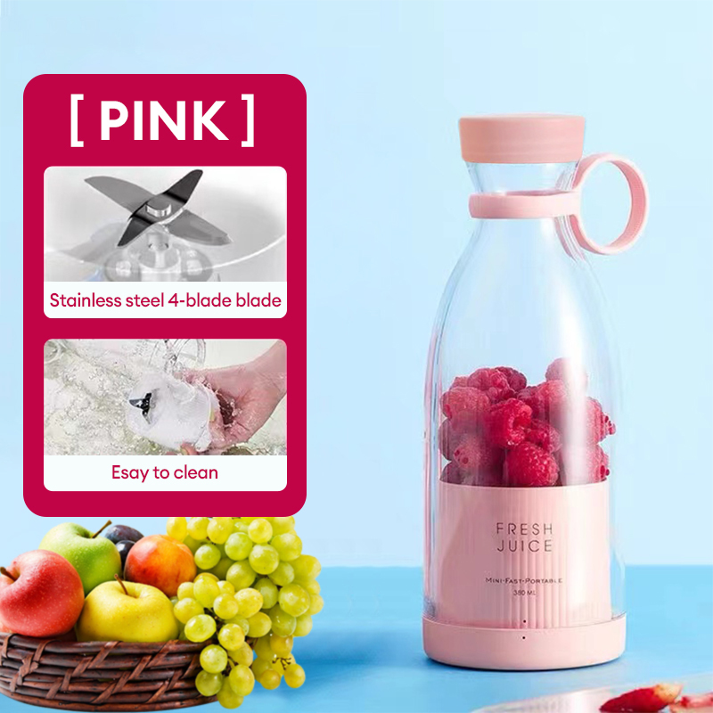 DQQI Juicer Portable Juicers Fruit Blender Small Size Ice Crusher Fresh ...