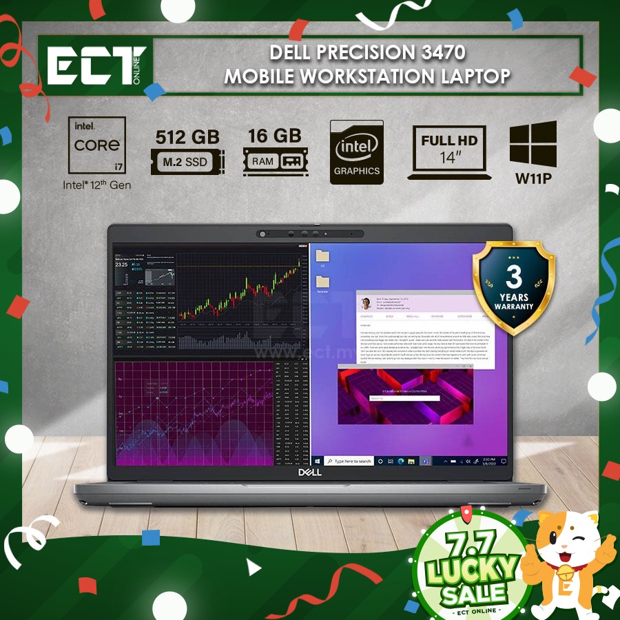 Dell Precision 3470 Price in Malaysia & Specs - RM4999 | TechNave